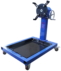 Engine Stand with Gear Drive Rotating Head and Drip Tray 300 kg - DTM ...