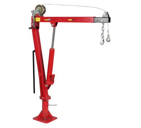 Ute Crane with Swivel Base and Hand Winch 900kg - DTM Trading