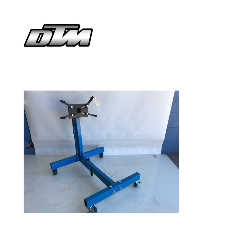 Engine Stand Rotating Head 900 kg - DTM Trading