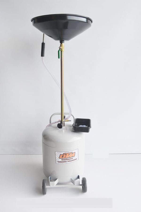 Oil Drainer waste oil collector 40ltr air to empty - DTM Trading