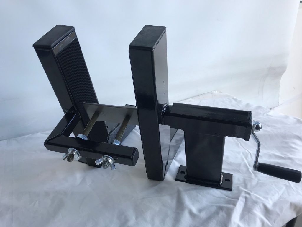 Motorcycle Lift Bench Wheel Clamp Wheel Chock Support - DTM Trading
