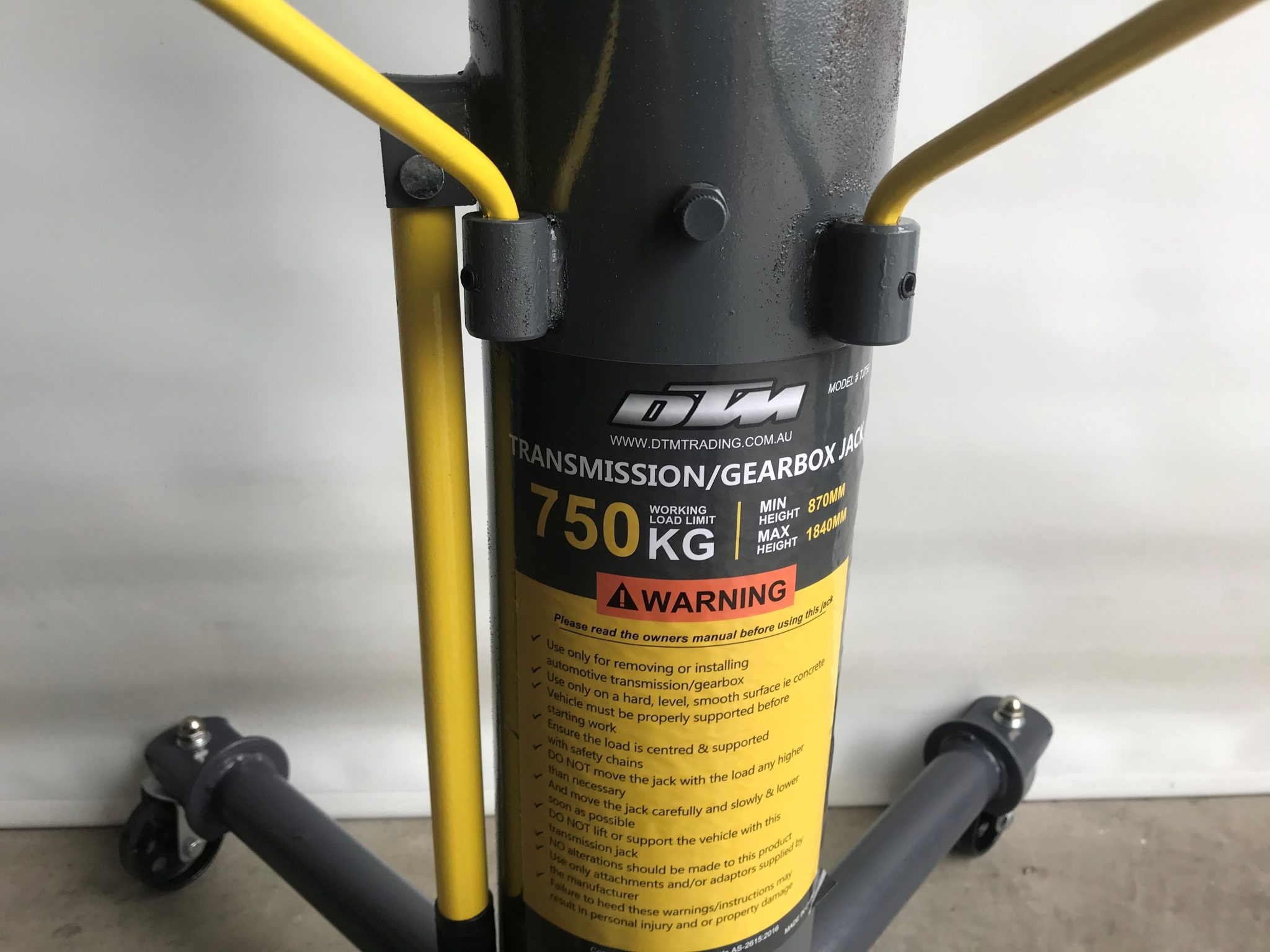 750kg Transmission/Gearbox Jack - DTM Trading