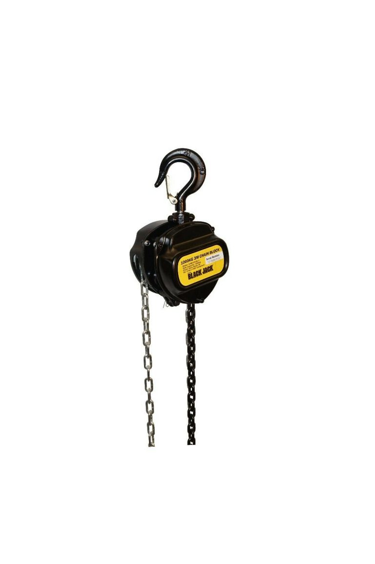 Chain Block & Tackle 1000kg, 3 metre lift - DTM Trading