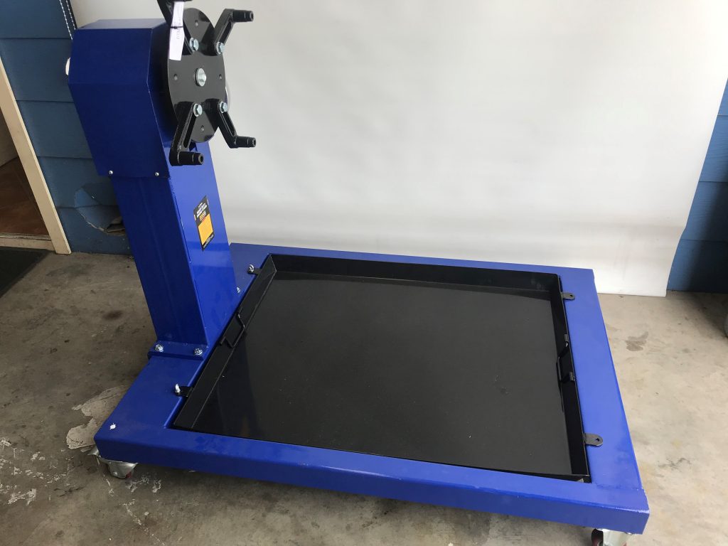 ES800 Engine Stand 800kg 360 Degree Gear Drive, Rotating Head and Drip ...